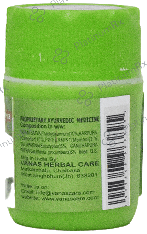 Vanas Strong Balm – Uses, Price, Side Effects | PlatinumRx