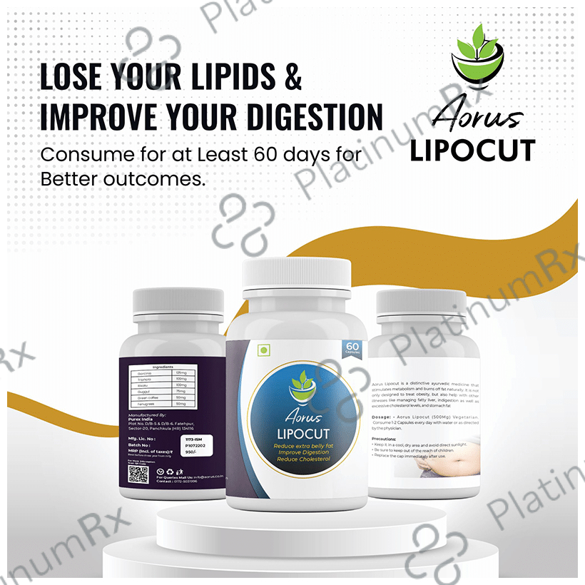 Aorus Lipocut Capsule – Uses, Price, Side Effects | PlatinumRx