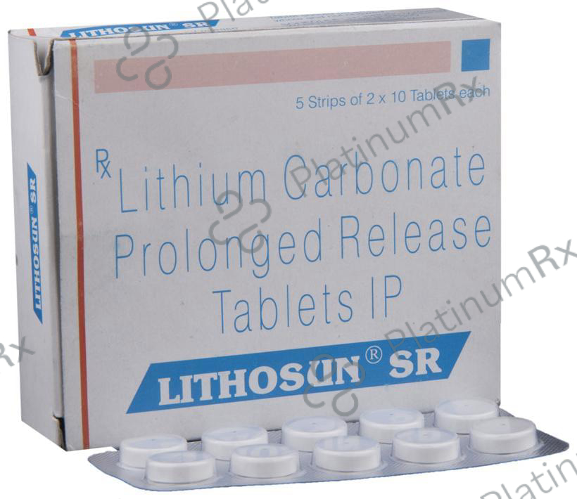 Lithosun SR – Uses, Price, Side Effects | PlatinumRx