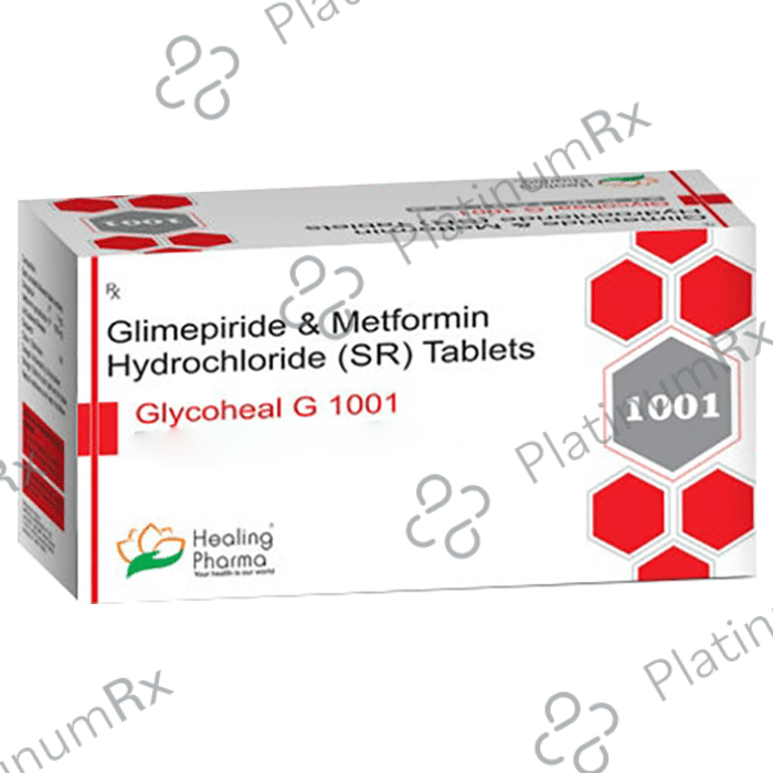 Glycoheal G 1001mg Tablet SR 10s - Save 64% on Substitute Medicine