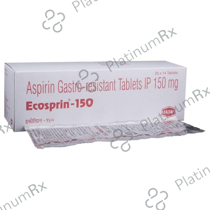 Ecosprin 150mg Tablet 14s – Uses, Price, Side Effects | PlatinumRx