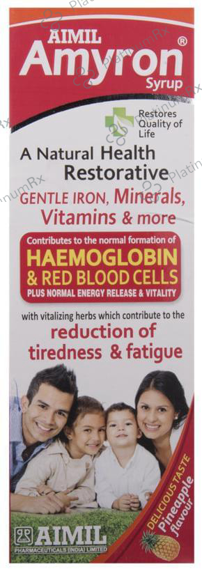 Aimil Amyron Syrup 200ml – Uses, Price, Side Effects | PlatinumRx