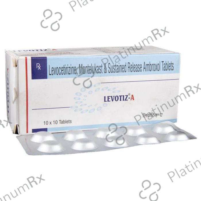 Levotiz A Tablet SR 10s - Save 52% on Substitute Medicine