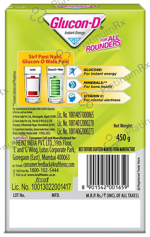Glucon D – Uses, Price, Side Effects | PlatinumRx