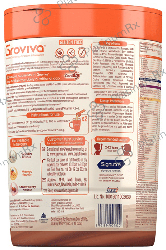 Groviva Child – Uses, Price, Side Effects | PlatinumRx