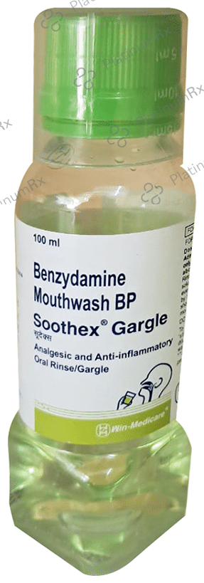 Soothex Gargle Mouth Wash 100ml – Uses, Price, Side Effects | PlatinumRx
