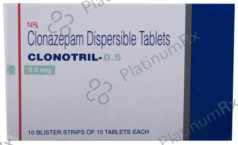 Clonotril 0.5mg – Uses, Price, Side Effects | PlatinumRx