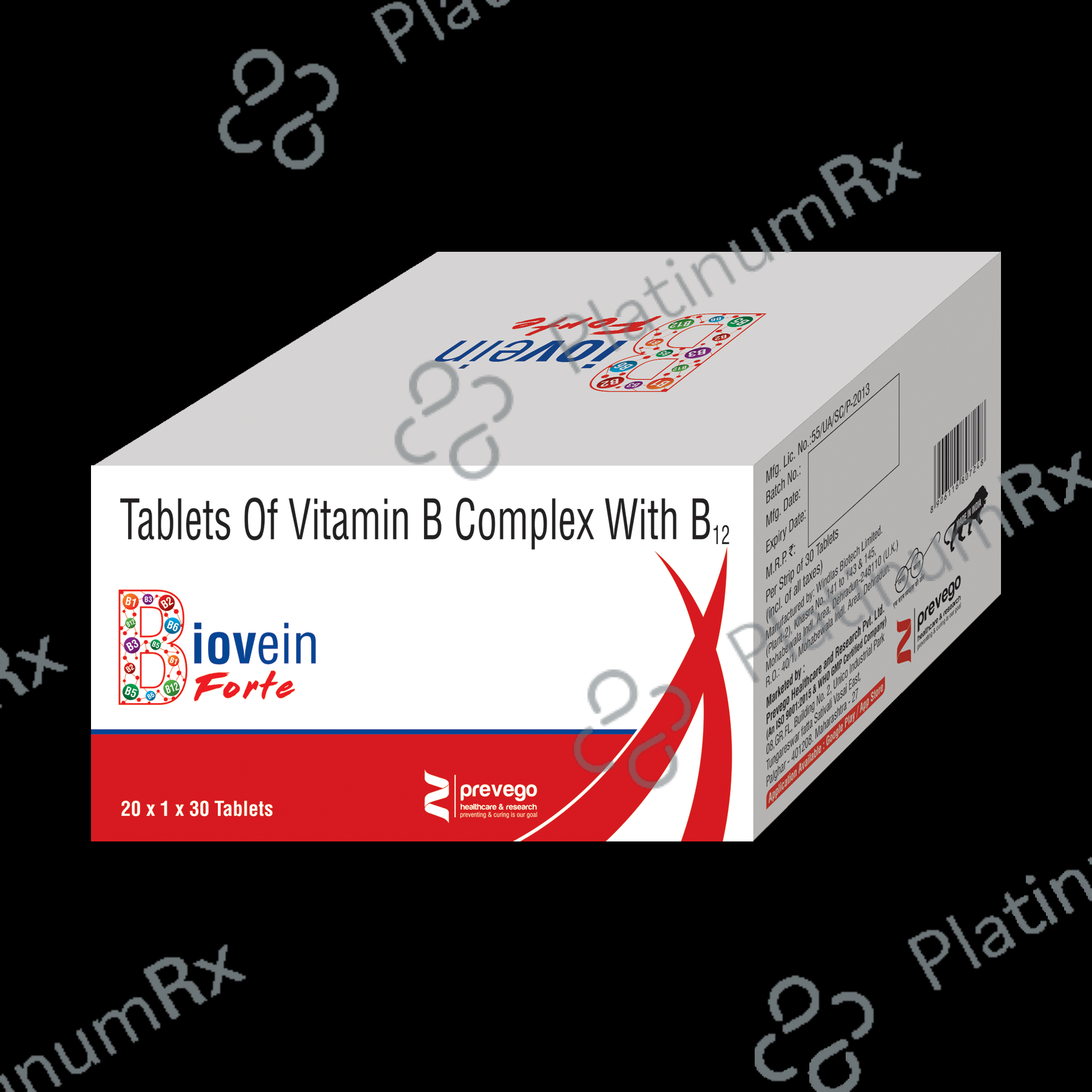 Biovein Forte Tablet 30s – Uses, Price, Side Effects | PlatinumRx