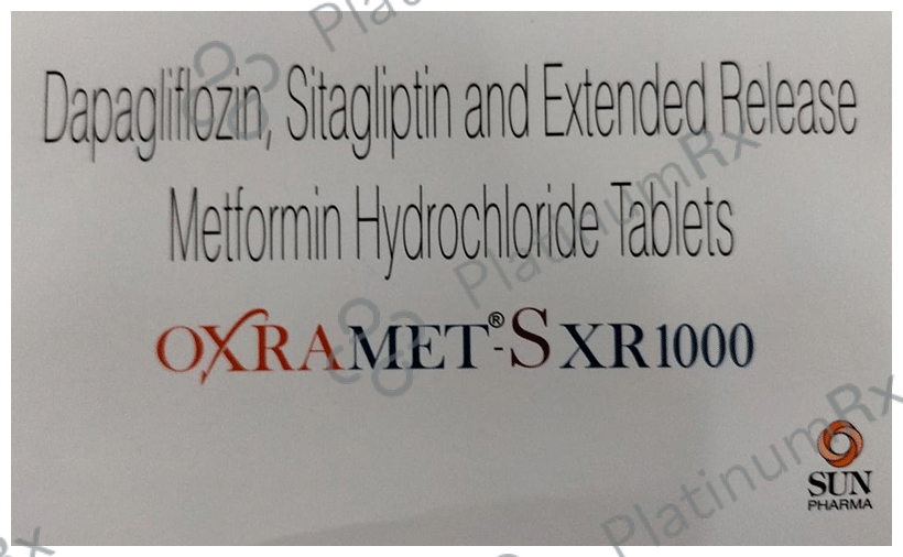 Oxramet S XR 10/1000/100mg Tablet 7s | Uses, Price & Substitutes